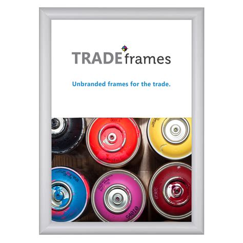 A3 Silver Snap Frame Snap Frames Direct