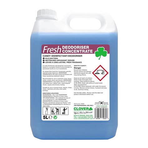 Clover Fresh Deodoriser Concentrate Candy Disinfectant Deodoriser 2