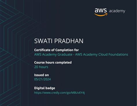 Swati Pradhan On Linkedin Aws Cloudcomputing Awscertified