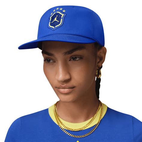 Nike Brazil Cbf Jordan Pro Unstructured Flat Bill Hat 202627
