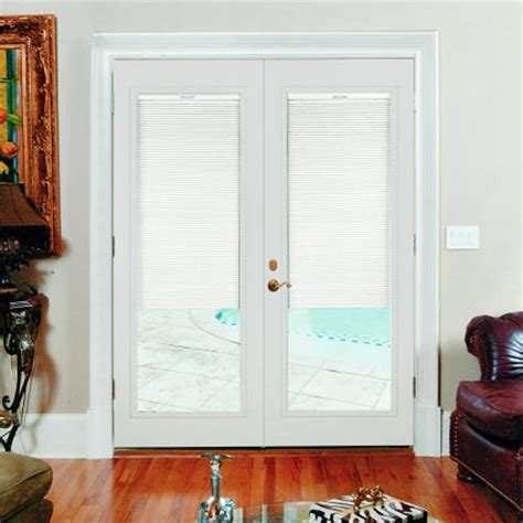 French Patio Doors With Built In Blinds 2 Spotlats