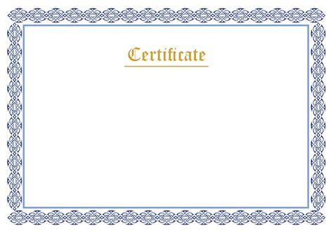 Premium Vector Certificate Border Design