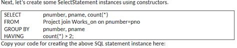 Solved Deliver A Java Framework That Works With Relational Chegg