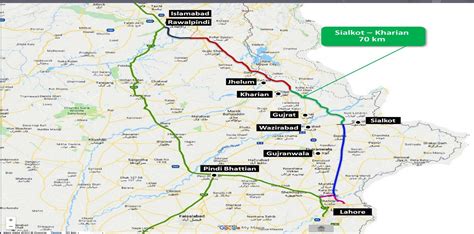 PUNJAB Lahore Sialkot Motorway M KM Infrastructure Complete Page