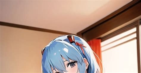 Ai 青髪女子（一部綾波レイ設定入力） 日向あすかのイラスト Pixiv