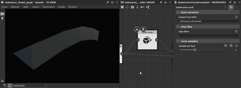 extract curves substance 3d designer