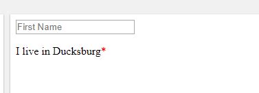 Html Placeholder After Doesn T Work In CSS Stack Overflow