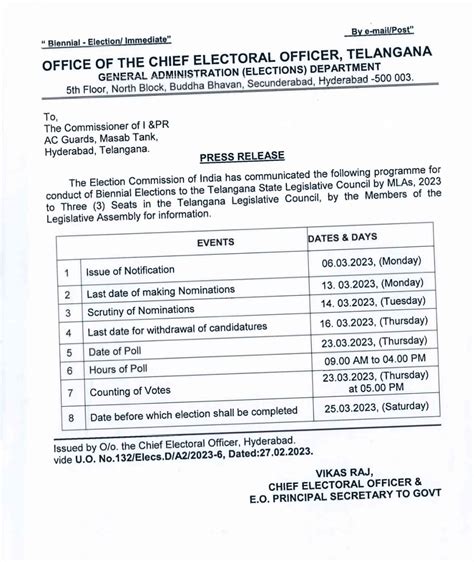 Ap Telangana Mla Quota Mlc Elections 10 Seats Election On March 23th 2023 Dnn Ap Ts Mlc