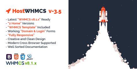 Whmcs Website Templates ThemeForest