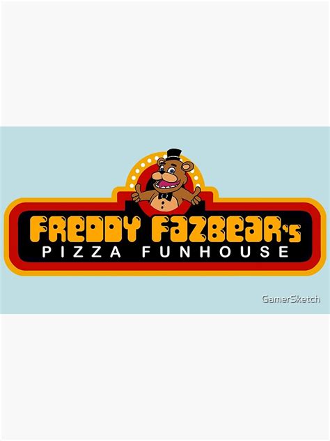 Freddy Fazbears Pizza Logo 1 Poster For Sale By Gamersketch Redbubble