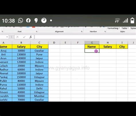 Formatting Table Styles Font Alignment StudyX