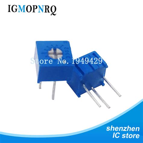 10pcs Lot 3362p 1 205lf 3362p 205 2m Ohm Trimpot Trimmer Potentiometer Variable Resistor New