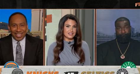 Molly Qerim Rolls Her Eyes As Stephen A Smith Approves Of Her Outfit