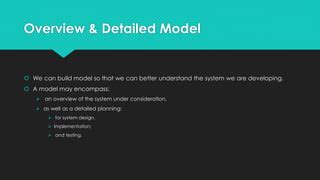 Why UML Modeling PDF