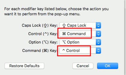 How To Switch The Control And Command Keys In Mac OS X