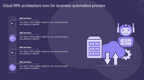 RPA Architecture PowerPoint Presentation And Slides PPT Slide SlideTeam