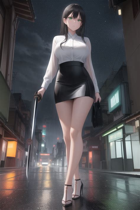 Ai Art Taimanin Asagi Attempts 1 By Neons Ninja Pixai