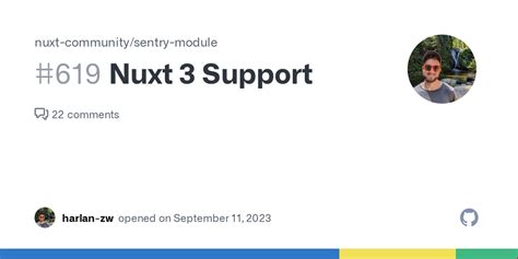 nuxt 3 support · issue 619 · nuxt community sentry module · github