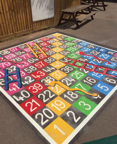Snakes And Ladders Playground Markings Direct