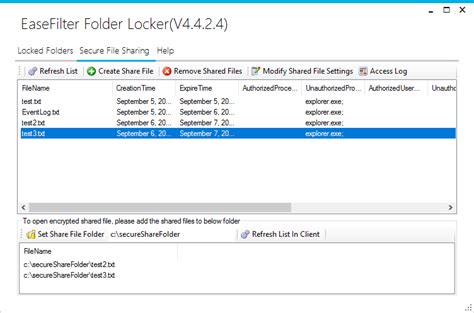 Folder Locker A Folder Lock And File Access Control Tool