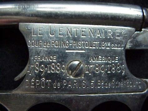 Vintage Brass Knuckles Gun Barnorama