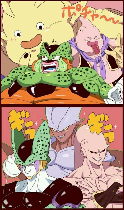 DB Villains Funny To Badass Anime Dragon Ball Super Dragon Ball Super Funny Dragon Ball Artwork