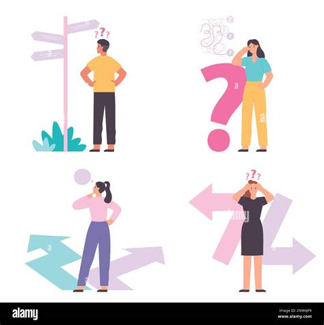 Make Decision Concept Right And Wrong Solution Stock Vector Image