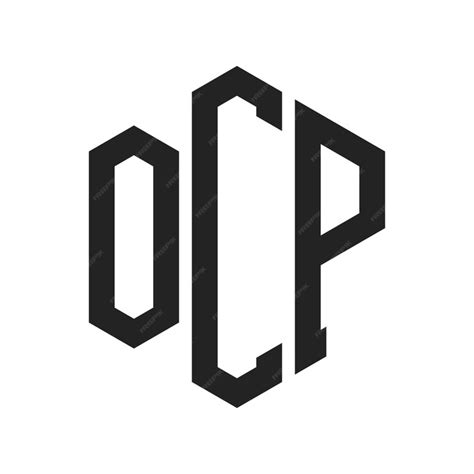 Premium Vector Ocp Logo Design Initial Letter Ocp Monogram Logo Using
