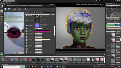 Naked Modular Asian Girl Game Ready 3D Model In Woman 3DExport