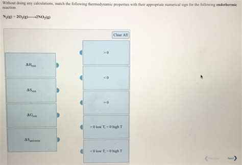 Solved Without Doing Any Calculations Match The Following Chegg