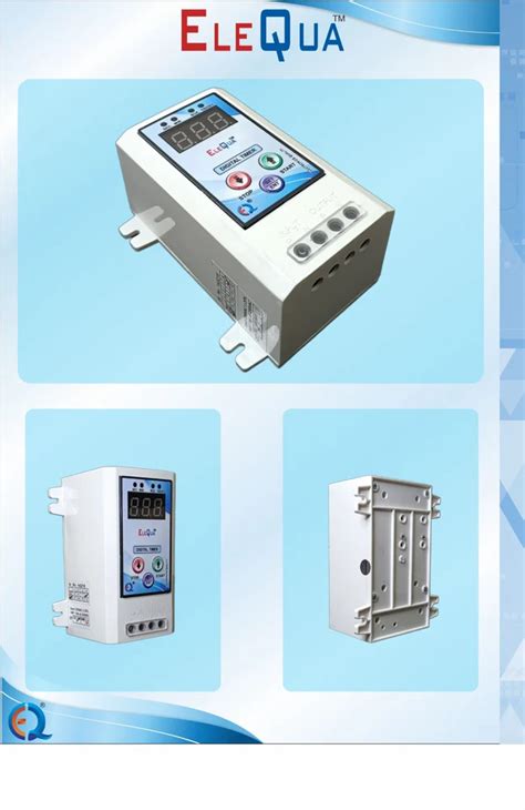 Wall Mount Elequa Cyclic Timer On Off In Sec Min For Fogger Hydrophonics For Agriculture