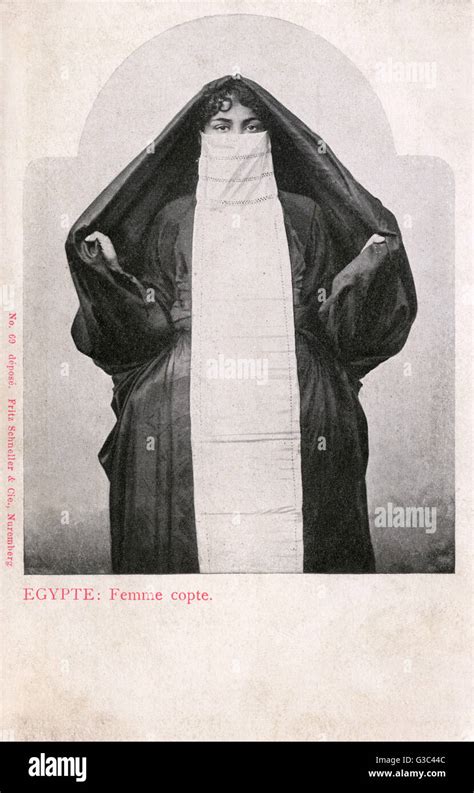 Egytian Coptic Woman Copts In Egypt Constitute The Largest Christian