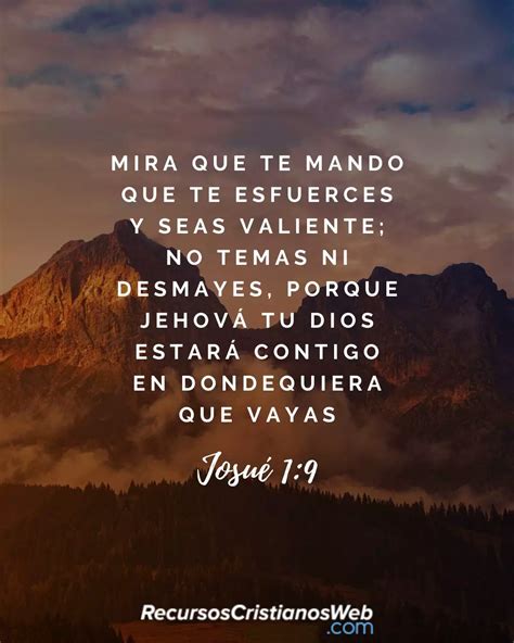 Josué 1 9 Mira que te mando que te esfuerces y seas valiente