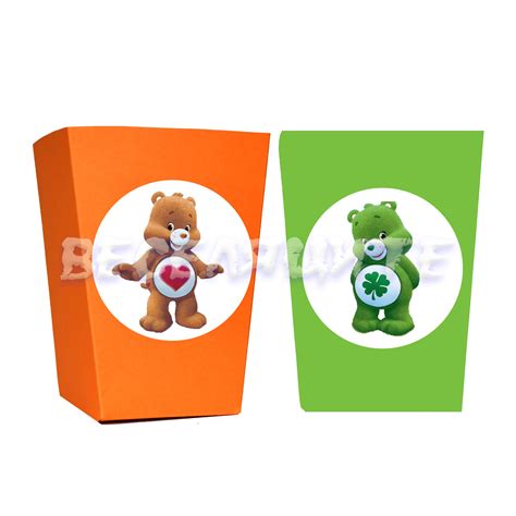 Парти кутии за пуканки солети Грижовните Мечета Онлайн магазин за парти артикули Веселяците