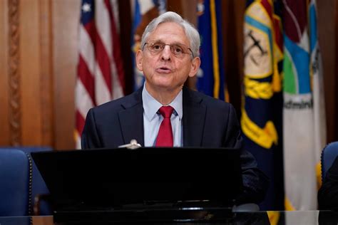 Garland Justice Depts Civil Rights Work Is Key Priority The