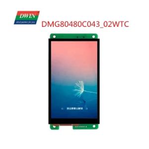 Dwin 4 3 Inch 480 800 TFT Display HMI Touch Screen Smart Screen HMI