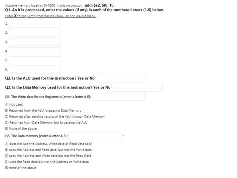 Solved PCSrc Add Ex 4 ALU Add Result Shift Left 2 3 ALUSrc Chegg Com