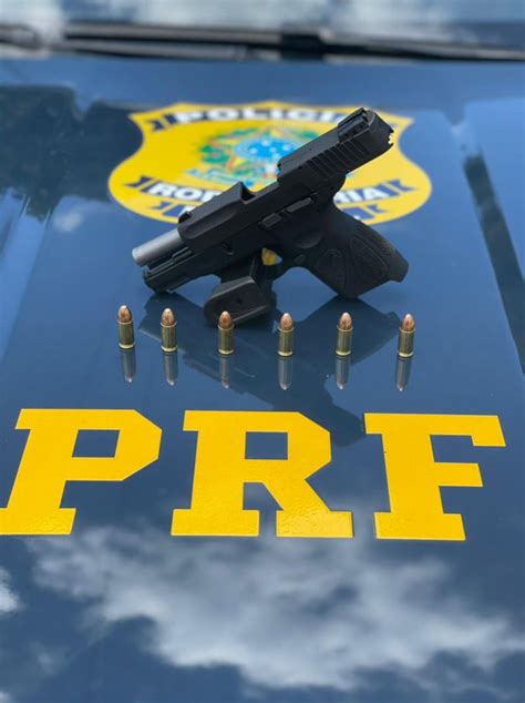 Em Redençãopa A Prf Prendeu Um Homem Por Porte Ilegal De Arma De Fogo