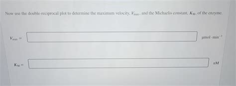 Solved The Results Of Kinetic Experiments Of An Unidentified