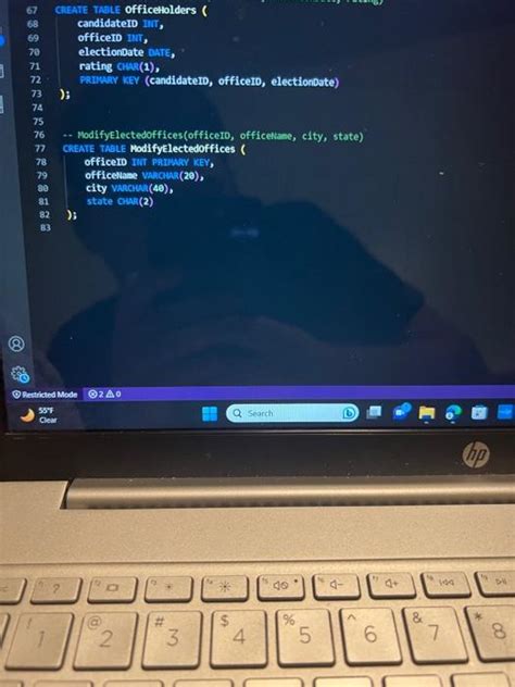 Solved DROP SCHEMA Lab3 CASCADE CREATE SCHEWA Lab3 Chegg