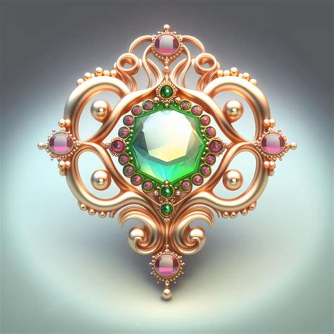 Premium AI Image | Collection of exclusive and unique jewelry