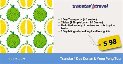 Transtar Durian Yong Peng Tour Travel News