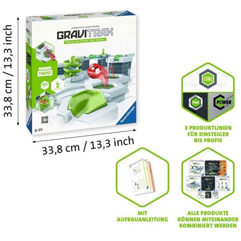 GraviTrax interaktive Kugelbahn Action Set Twist Smyths Toys Österreich