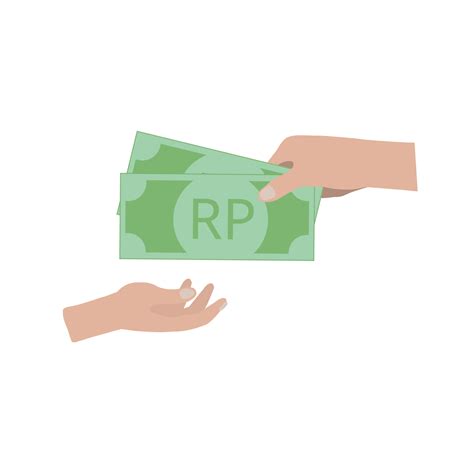 Mão Dando Dinheiro 22034374 Png