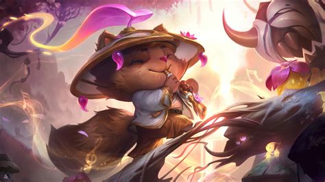 Spirit Blossom Teemo Wallpaper 4k League Of Legends Teemo