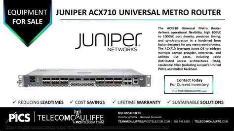 Juniper Acx710 Universal Metro Routers For Sale Visit