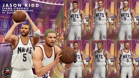 NBA K Jason Kidd Career Cyberface Mod By OLE K