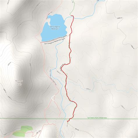 San Gregorio Reservoir And Clear Creek Via Las Vacas Trail Rio