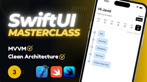 Learn Swiftui Clean Architecture And Mvvm Todo List App Part 03 Learninglm