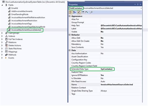d365fo x tip for developers how to deal with container fields on
